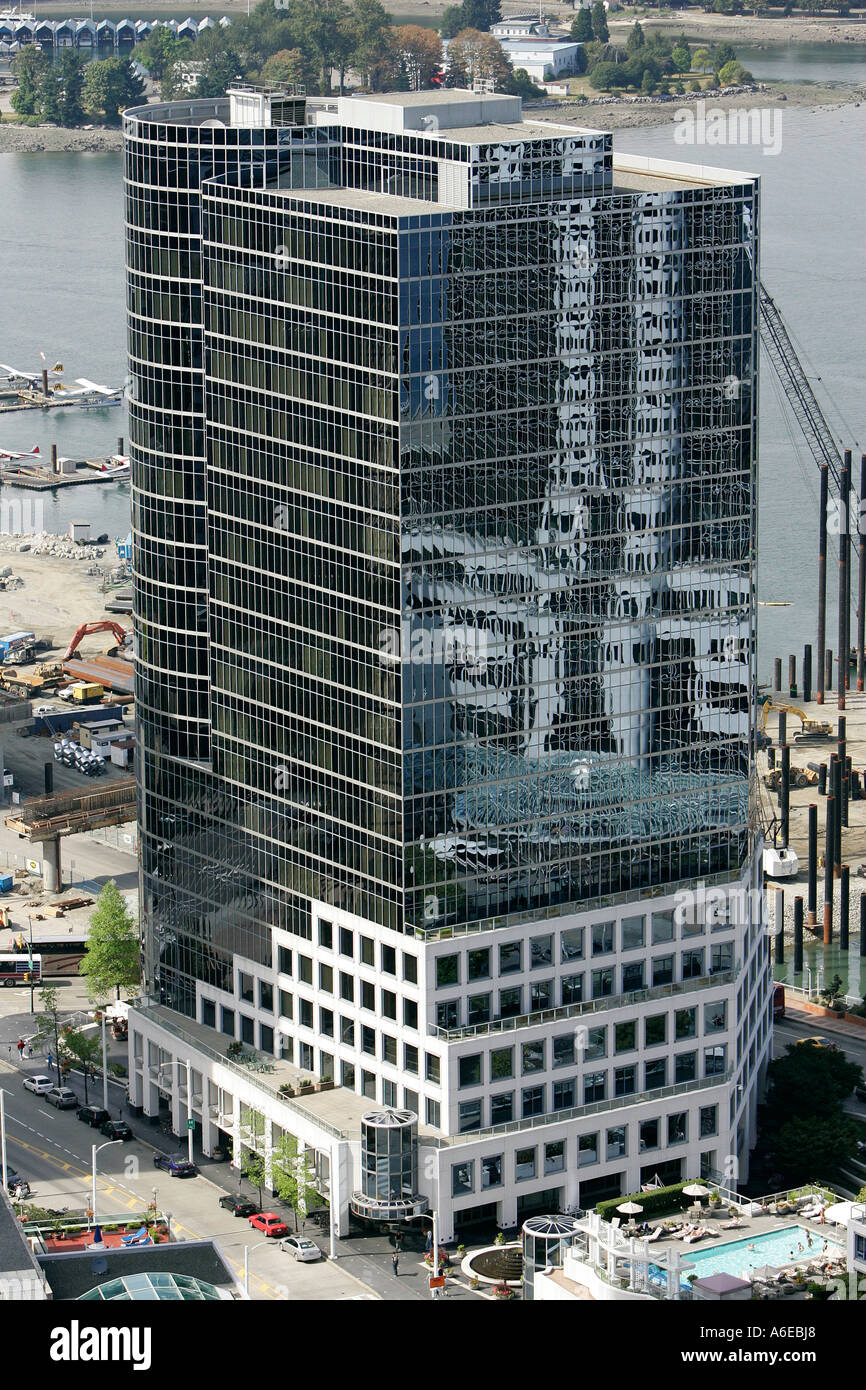 Modern office building in Vancouver, British Columbia, Canada Stock ...