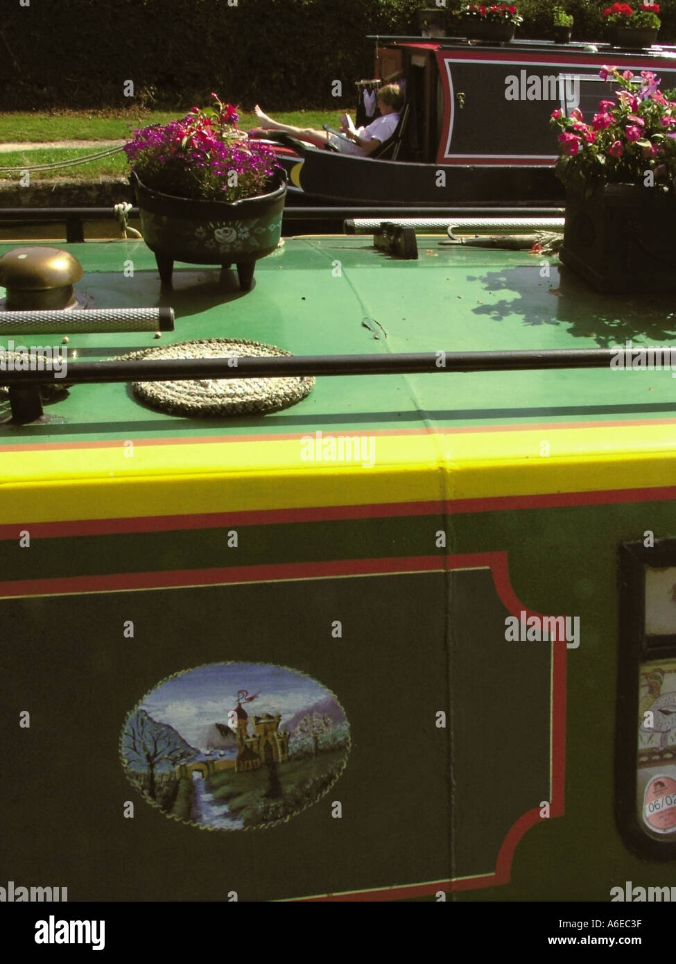 warwickshire grand union canal knowle locks Stock Photo - Alamy