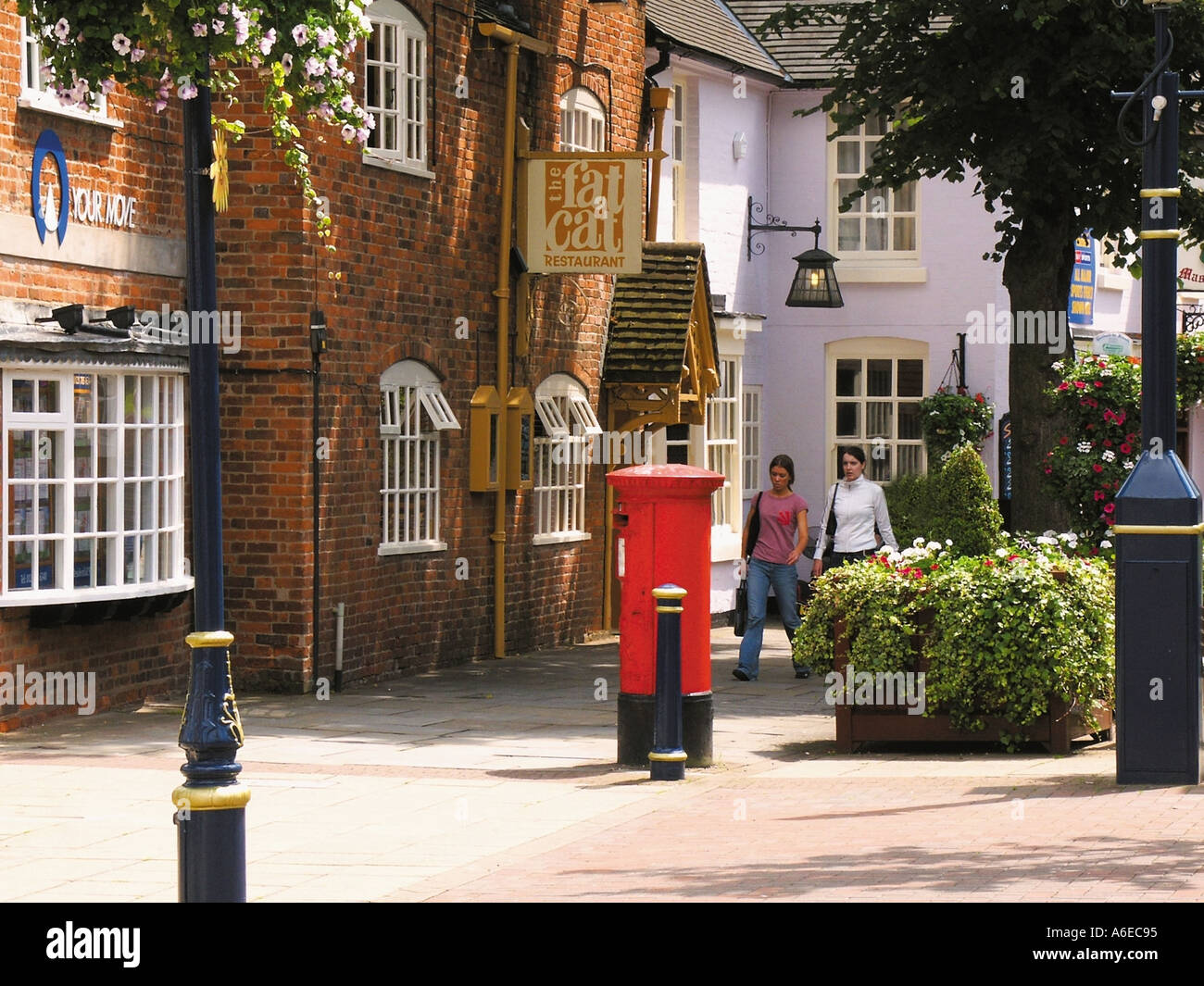 solihull town centre west midlands england Stock Photo - Alamy