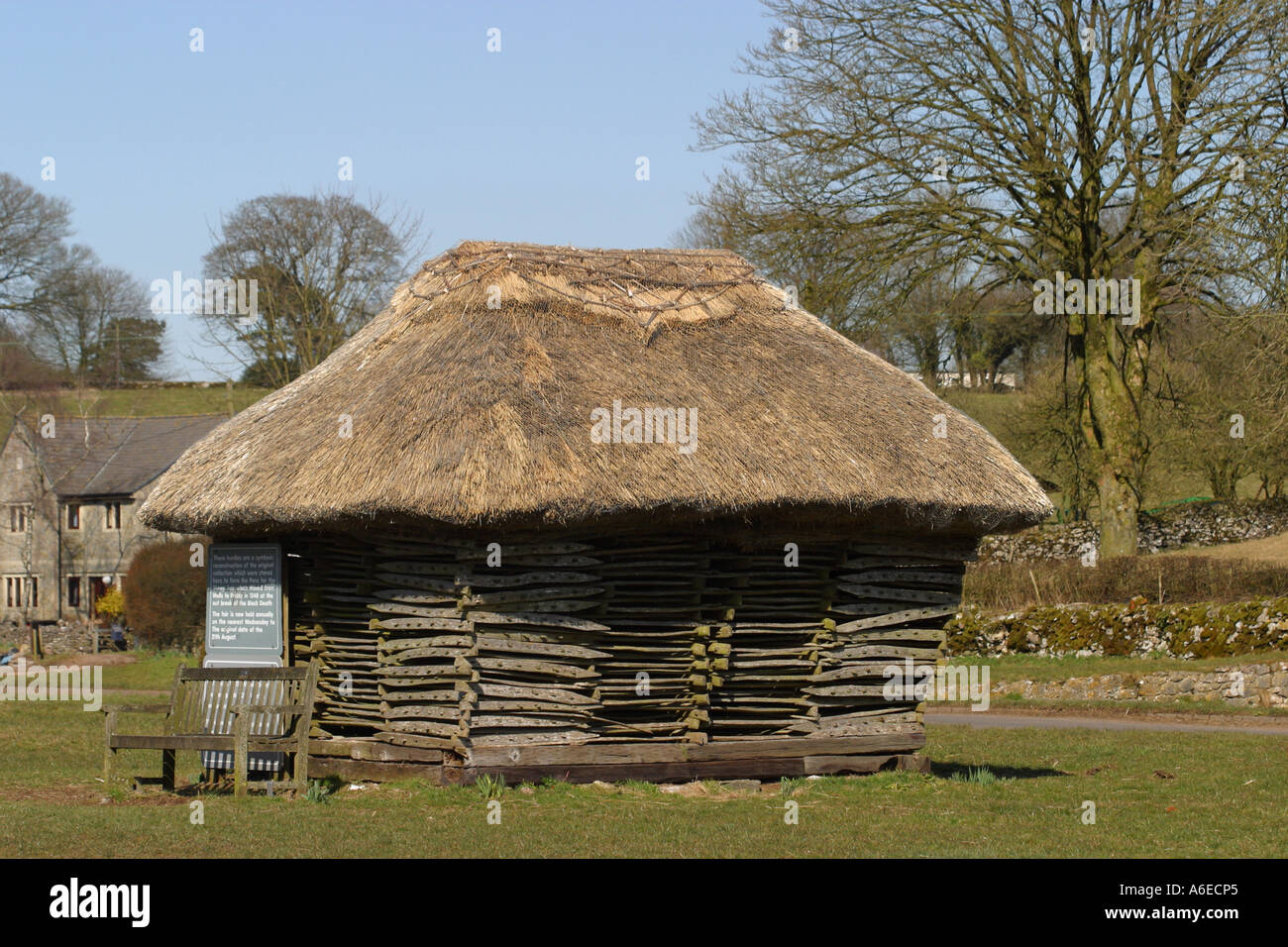 Traditional wooden hurdles hi-res stock photography and images - Alamy