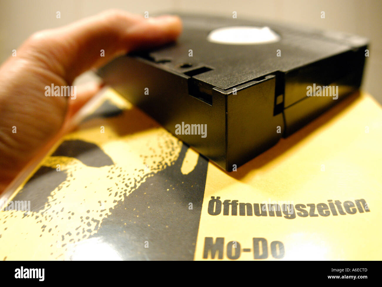 Returning back the VHS video tape Stock Photo - Alamy