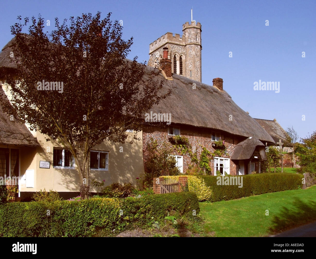 buckinghamshire chilterns ellesborough village Stock Photo - Alamy