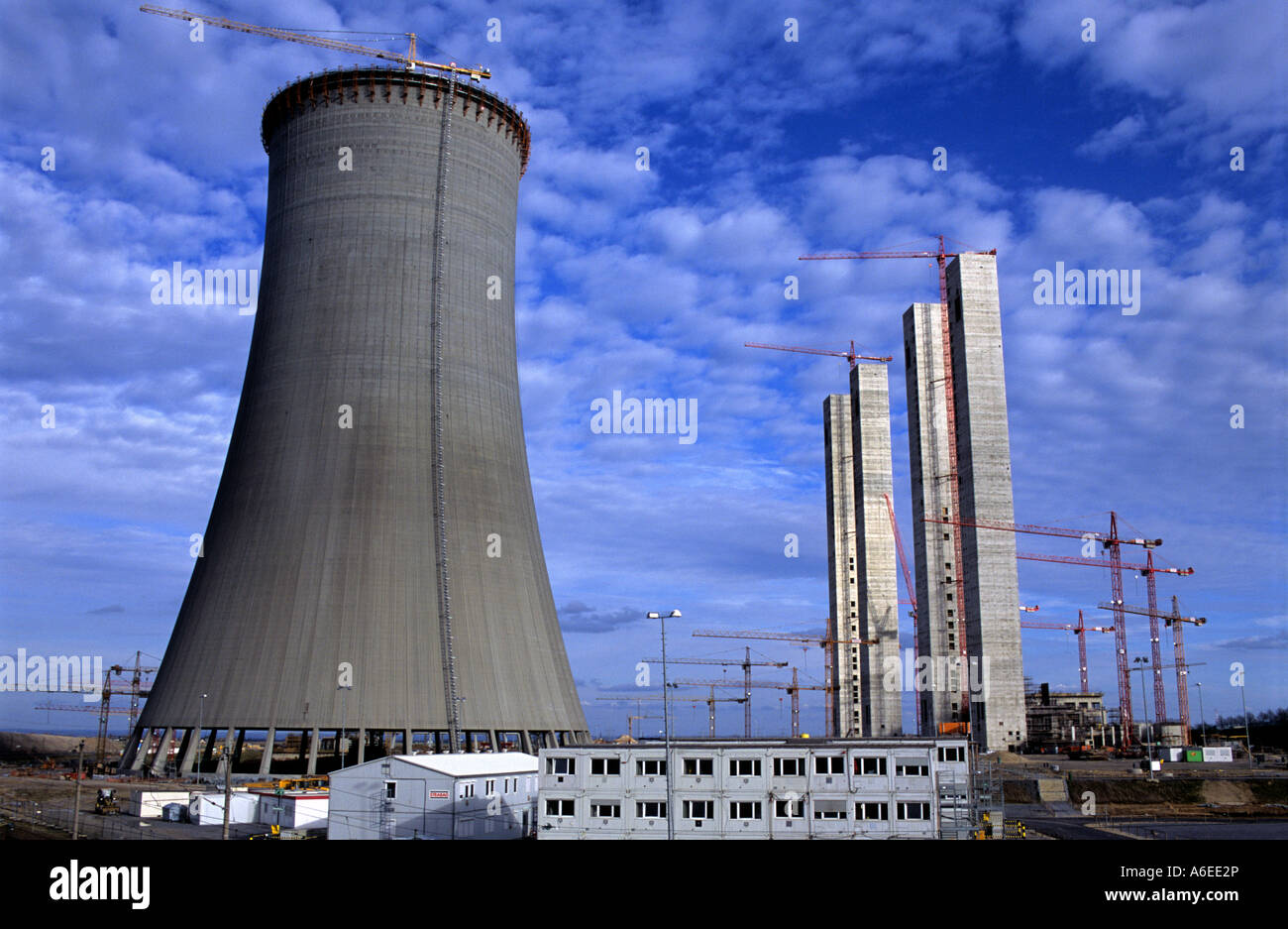 RWE is building a new coal fired power station BoA 2 and 3 at Neurath ...