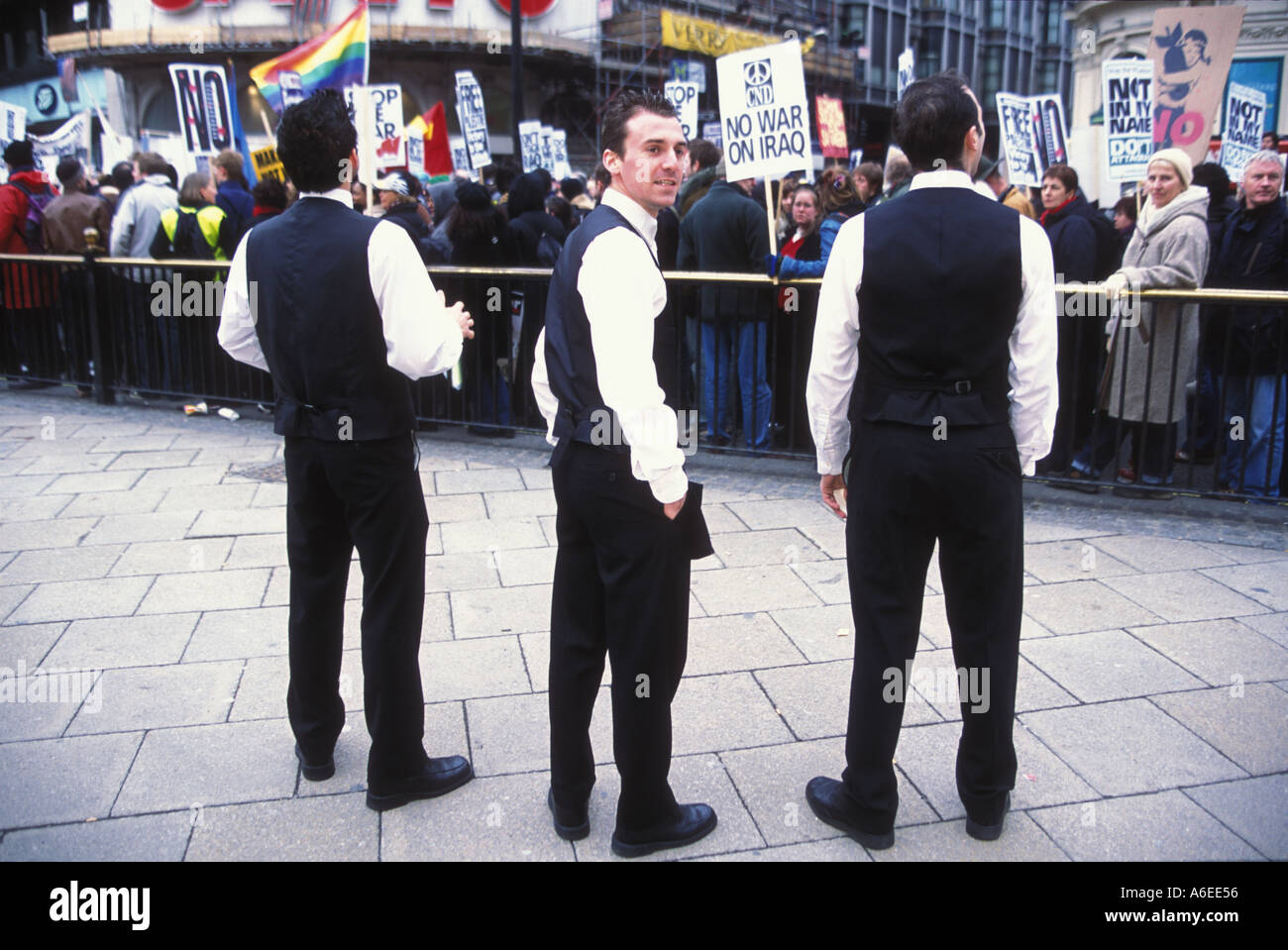 2003 london peace march hi-res stock photography and images - Alamy