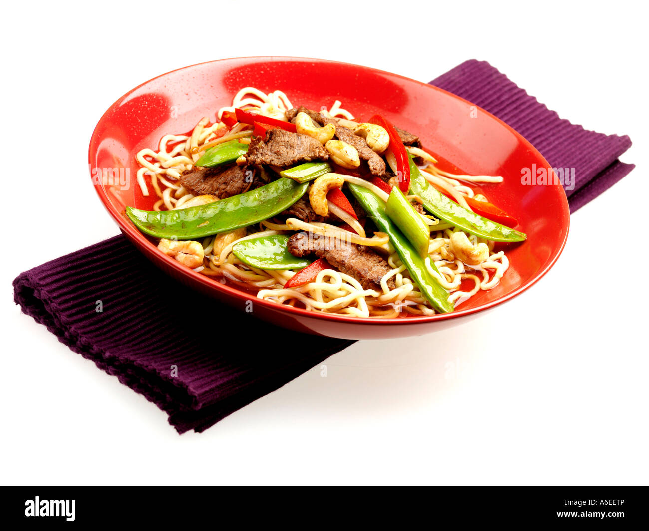 Chilli Beef Stir Fry Stock Photo - Alamy