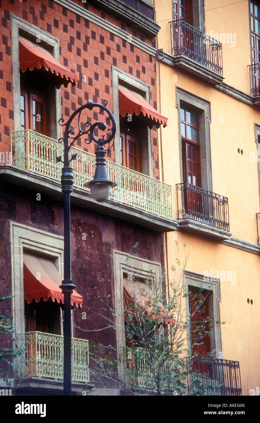 Mexico DF facade Stock Photo - Alamy