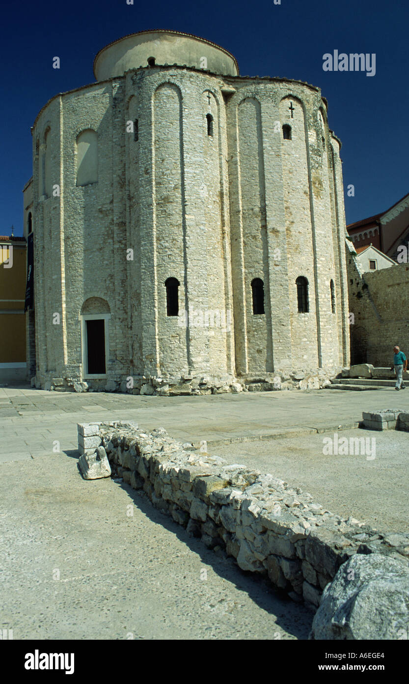 Church of St Donat, Zadar, Croatia Stock Photo - Alamy