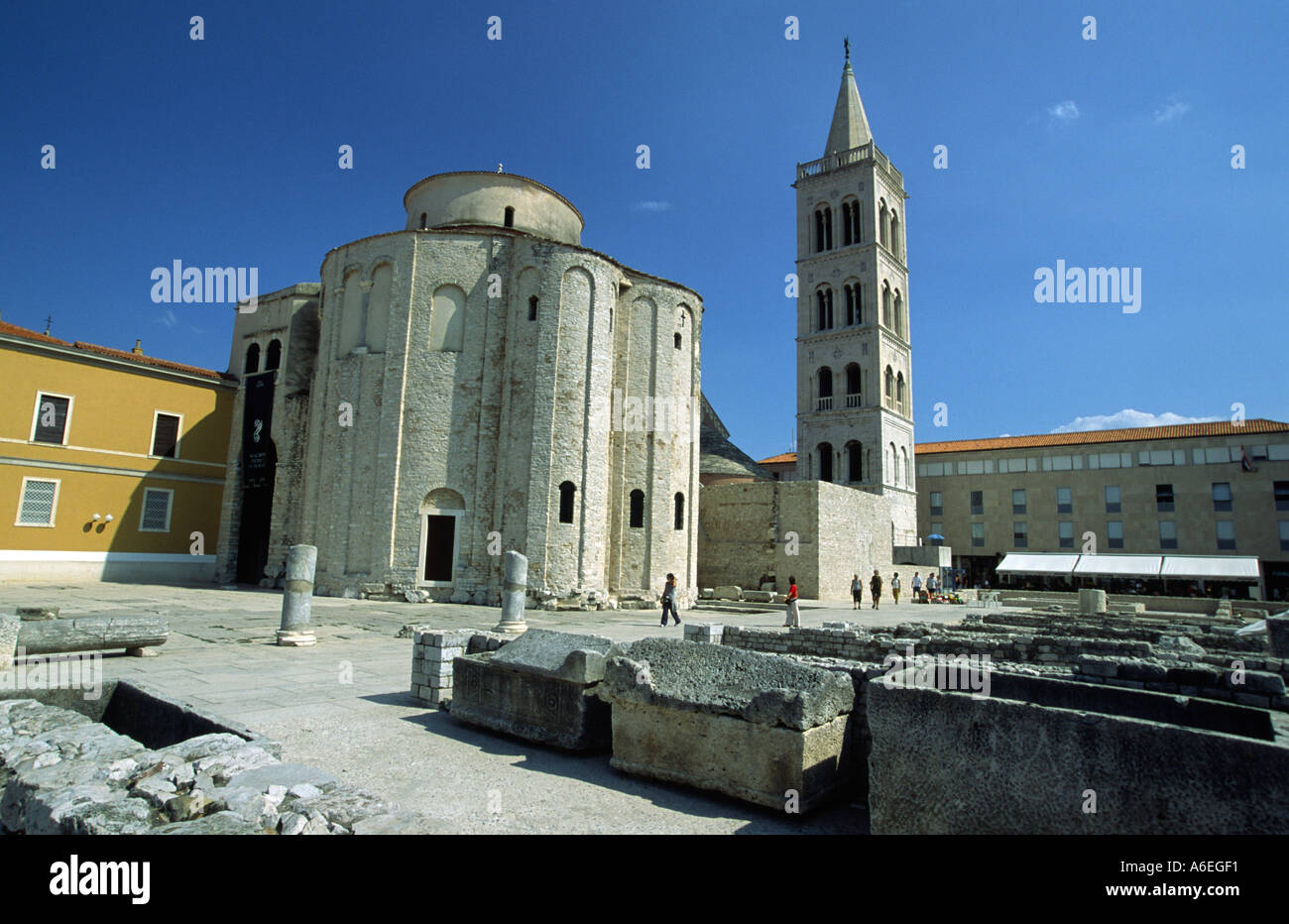 Church of St Donat, Zadar, Croatia Stock Photo - Alamy