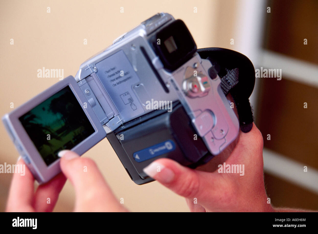 DVD Camcorder Model Released Stock Photo - Alamy
