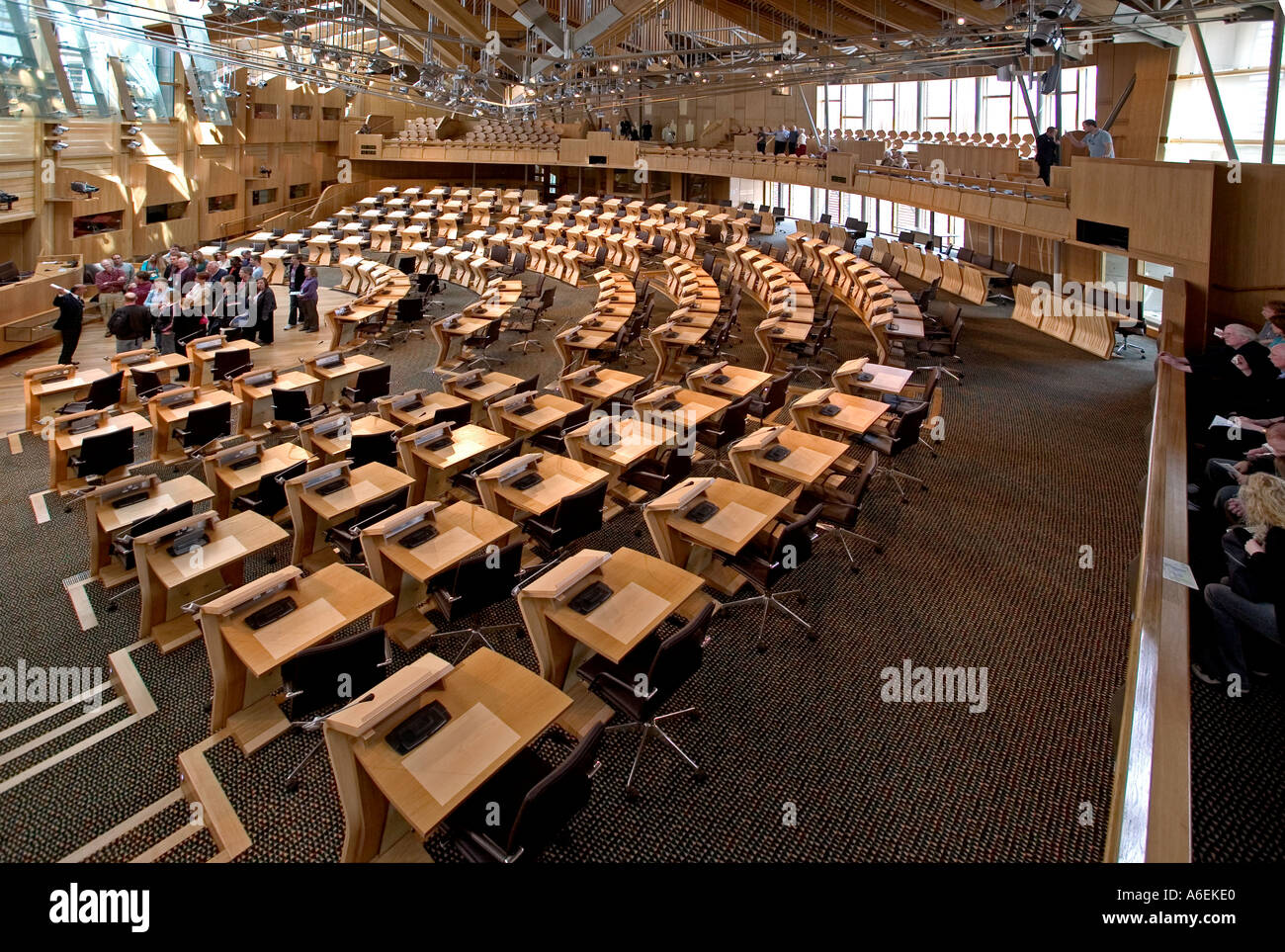 Scottish Parliament Edinburgh Stock Photo - Alamy