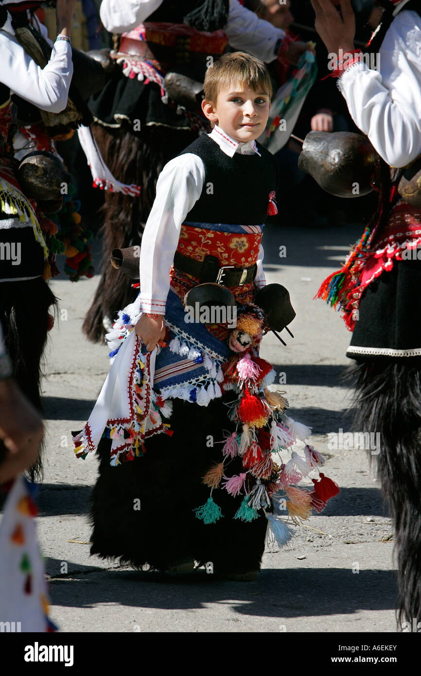 Kukeri early spring festival Bulgaria dance horo folklore music rhythm ...