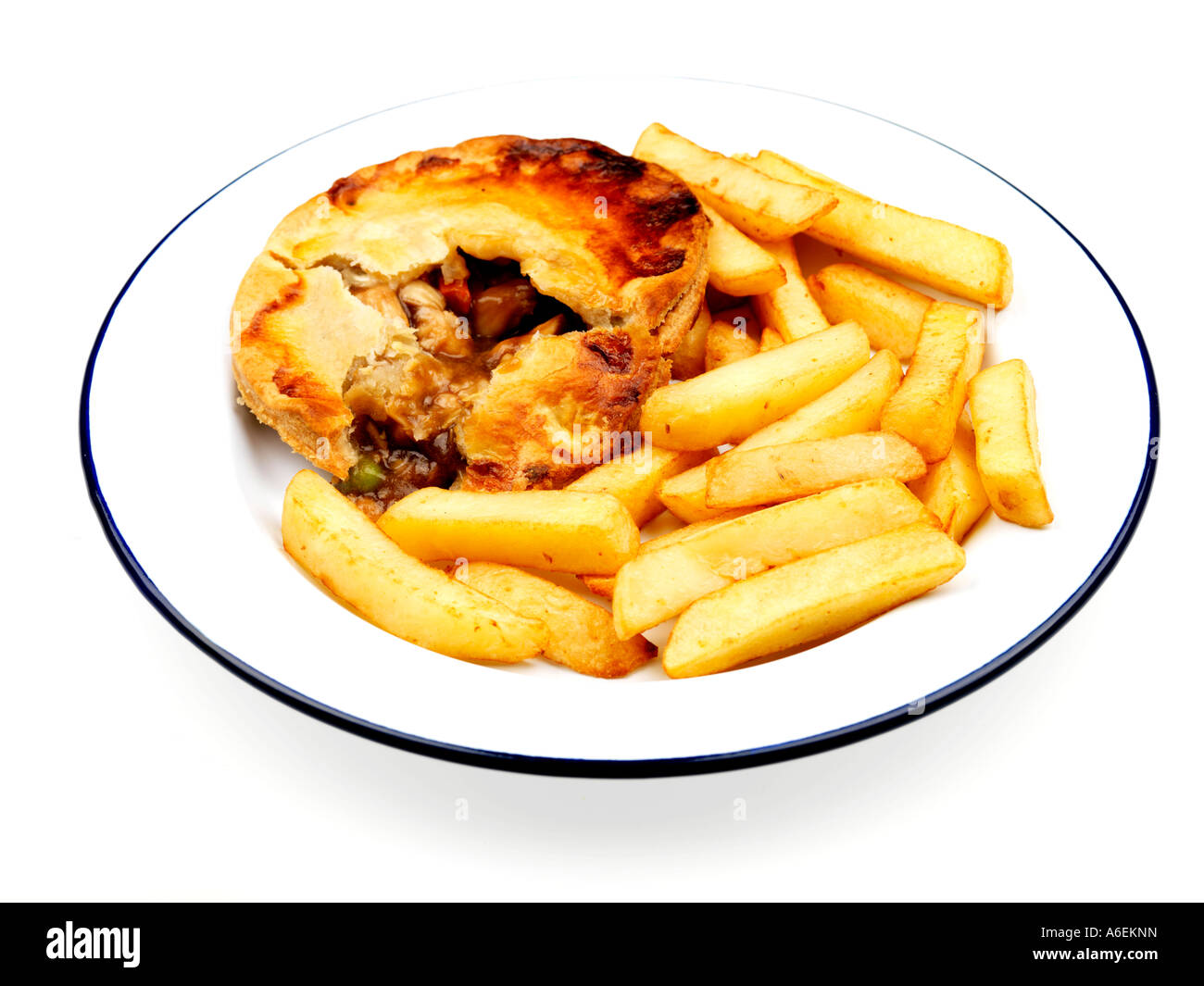 Chips pie Cut Out Stock Images & Pictures - Alamy