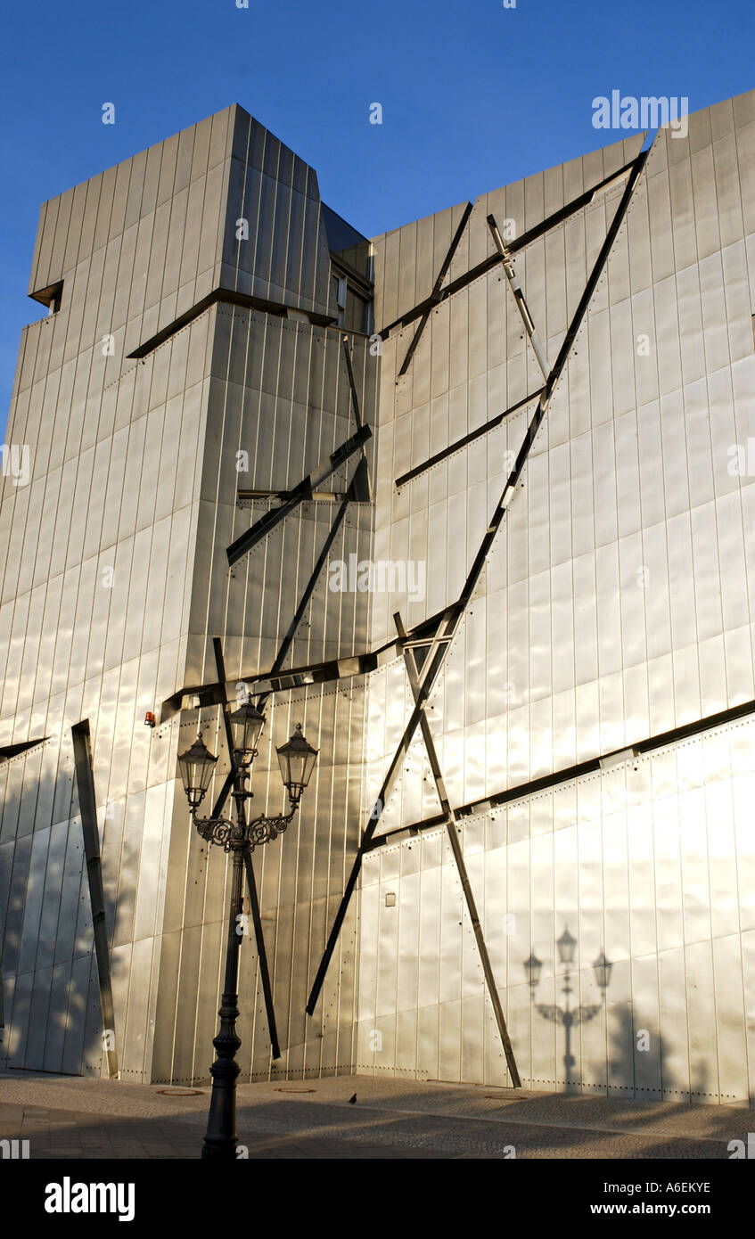 Jewish museum, Berlin by Daniel Libeskind Stock Photo - Alamy