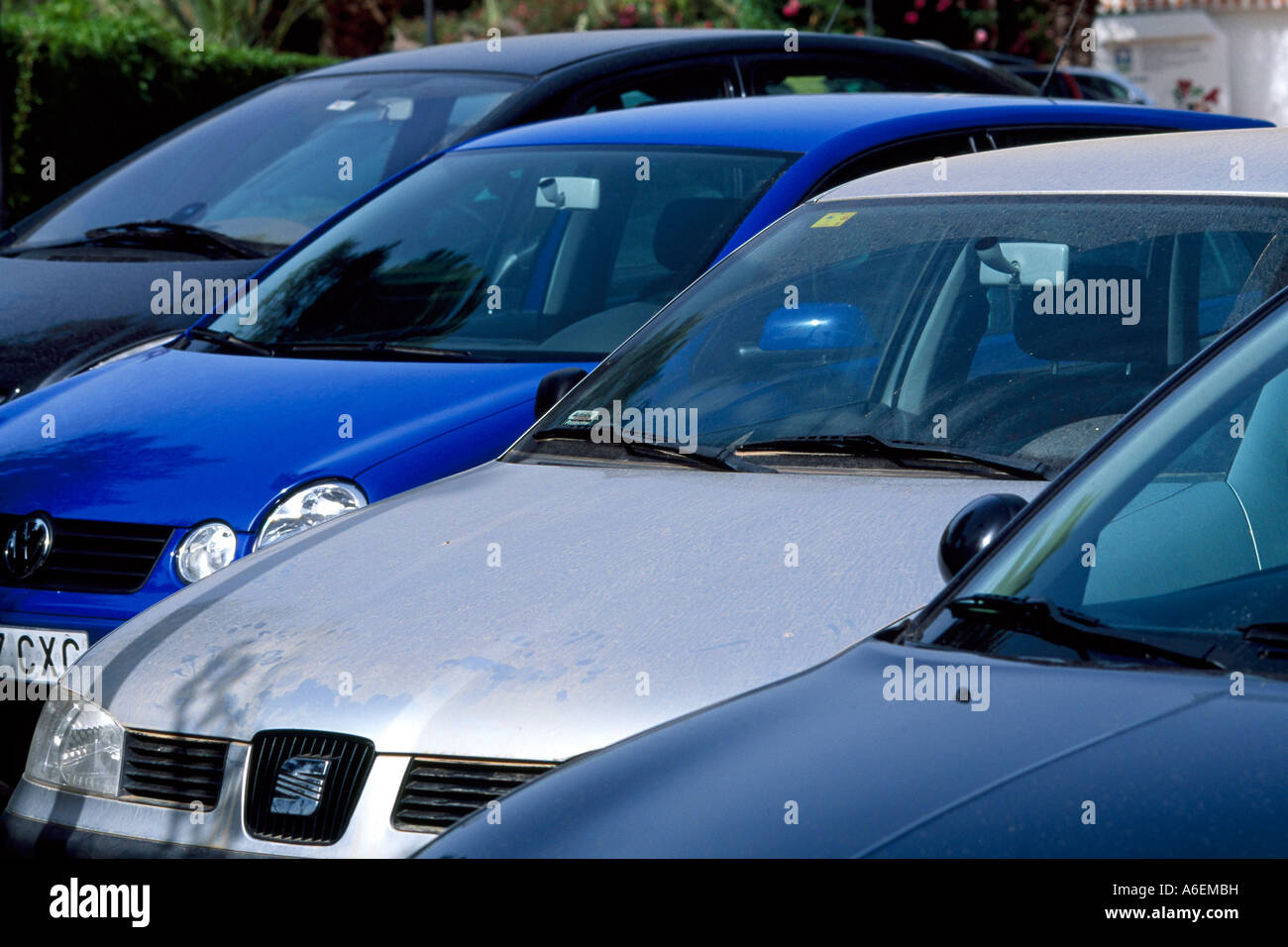Cars car parks park parked transport motoring hi-res stock photography ...