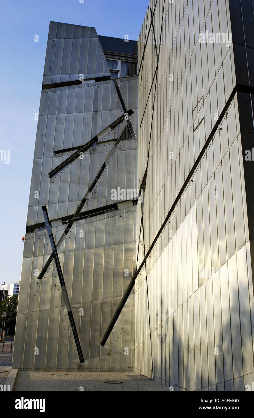 Jewish museum, Berlin by Daniel Libeskind Stock Photo - Alamy
