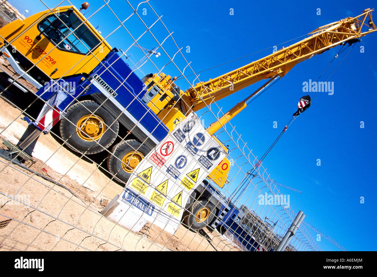 Spanish House Building Construction Project Shut Down By Coronavirus ...