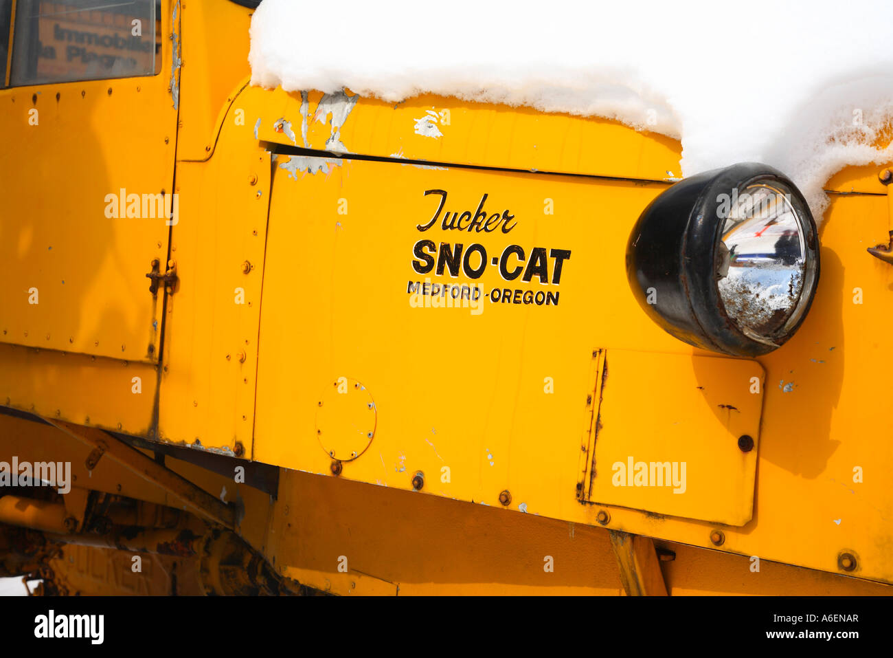 Snowcat village hi-res stock photography and images - Alamy