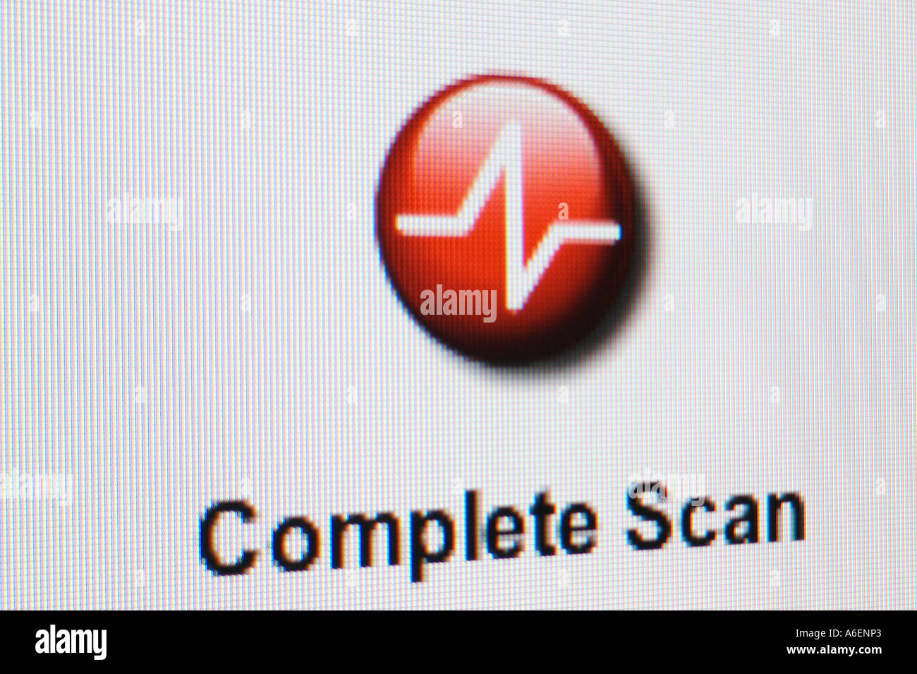 Screenshot Complete Scan Stock Photo - Alamy