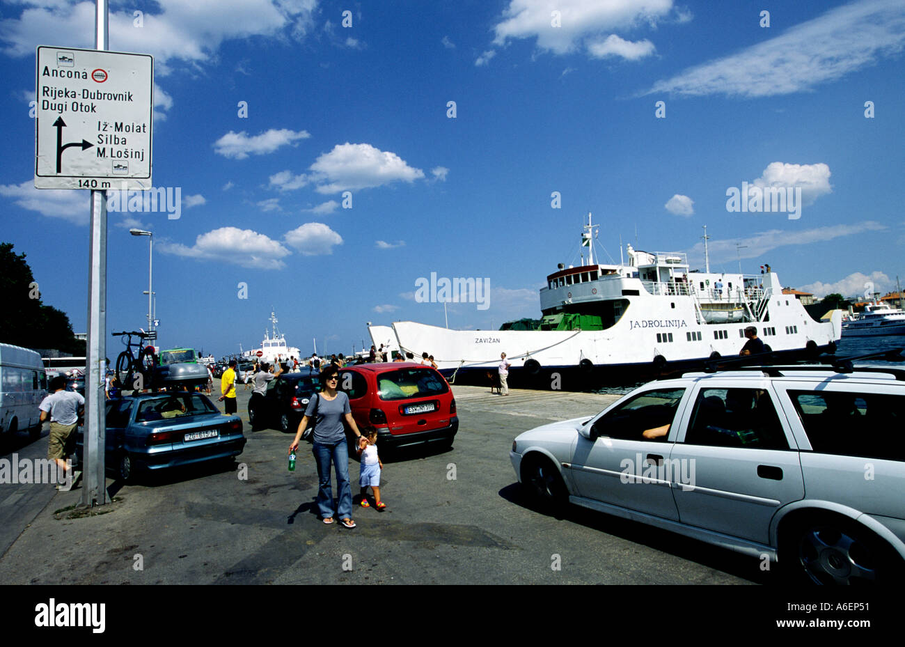 Zadar port is important transport hub for Croatian islands, Zadar ...