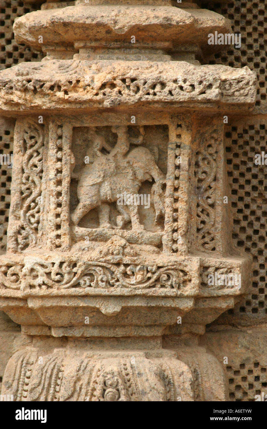 Konark temple wall hi-res stock photography and images - Alamy