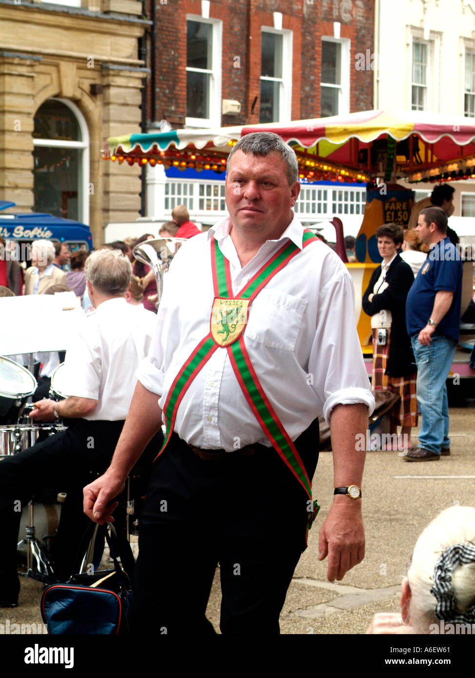Traditional Morris men Dancers perform a traditional Pagan routine ...