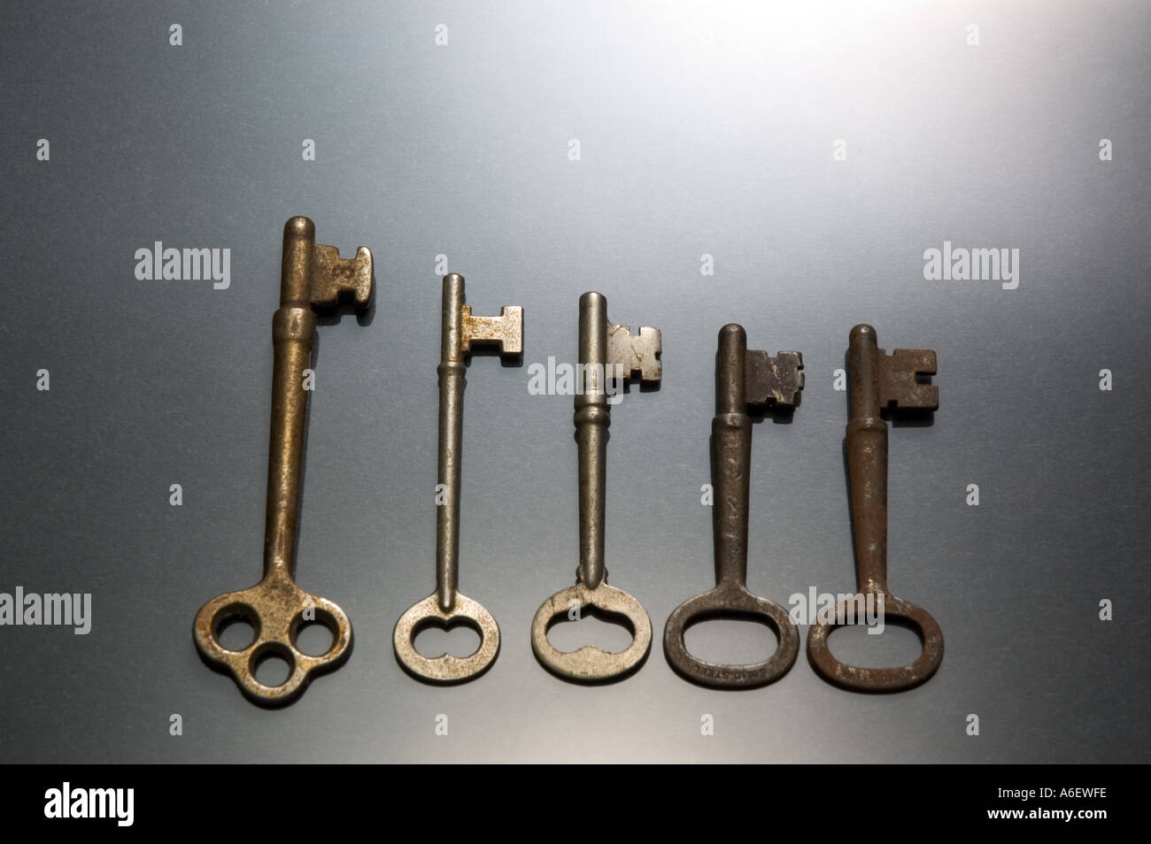 Old Fashion Keys Stock Photo - Alamy