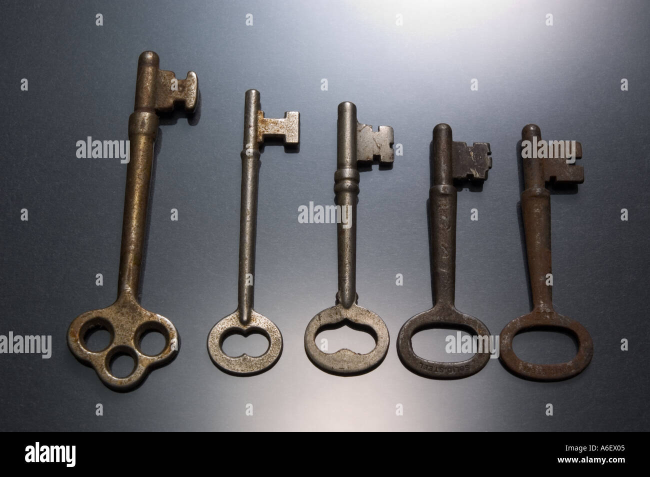 Old Fashion Keys Stock Photo - Alamy