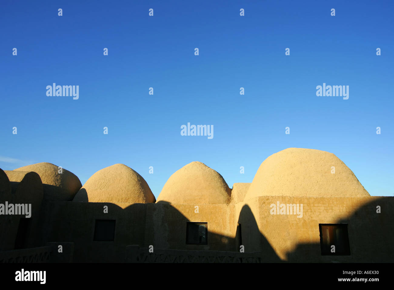 Nubian style building El Gouna Stock Photo - Alamy