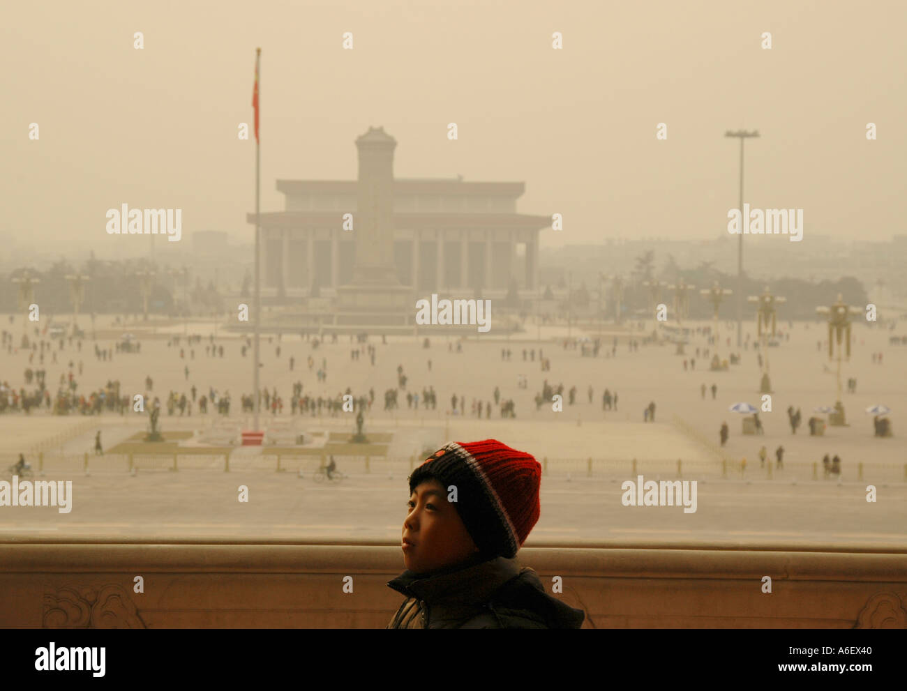Tienanmen square view hi-res stock photography and images - Alamy