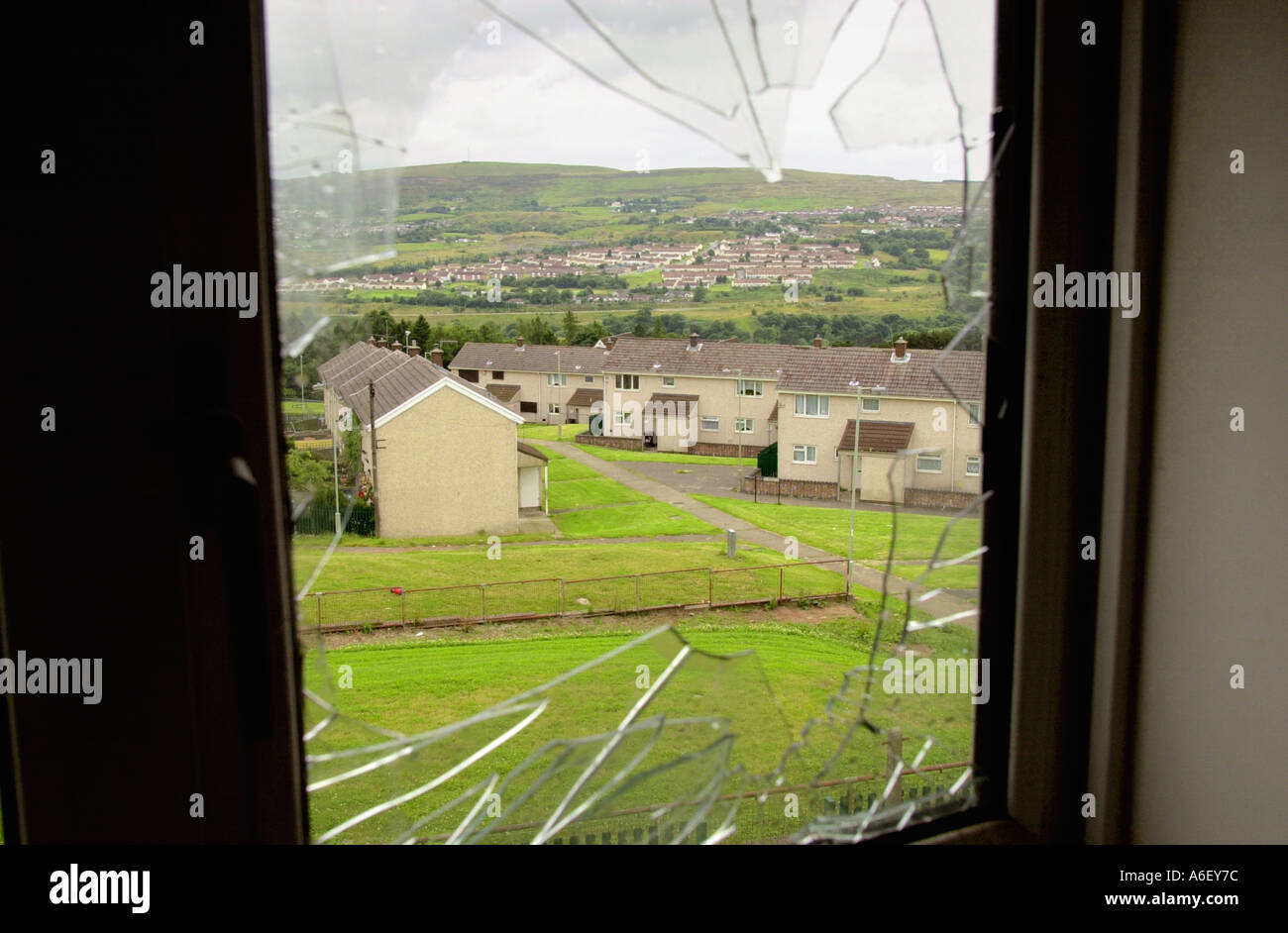 Gurnos estate merthyr tydfil hi-res stock photography and images - Alamy