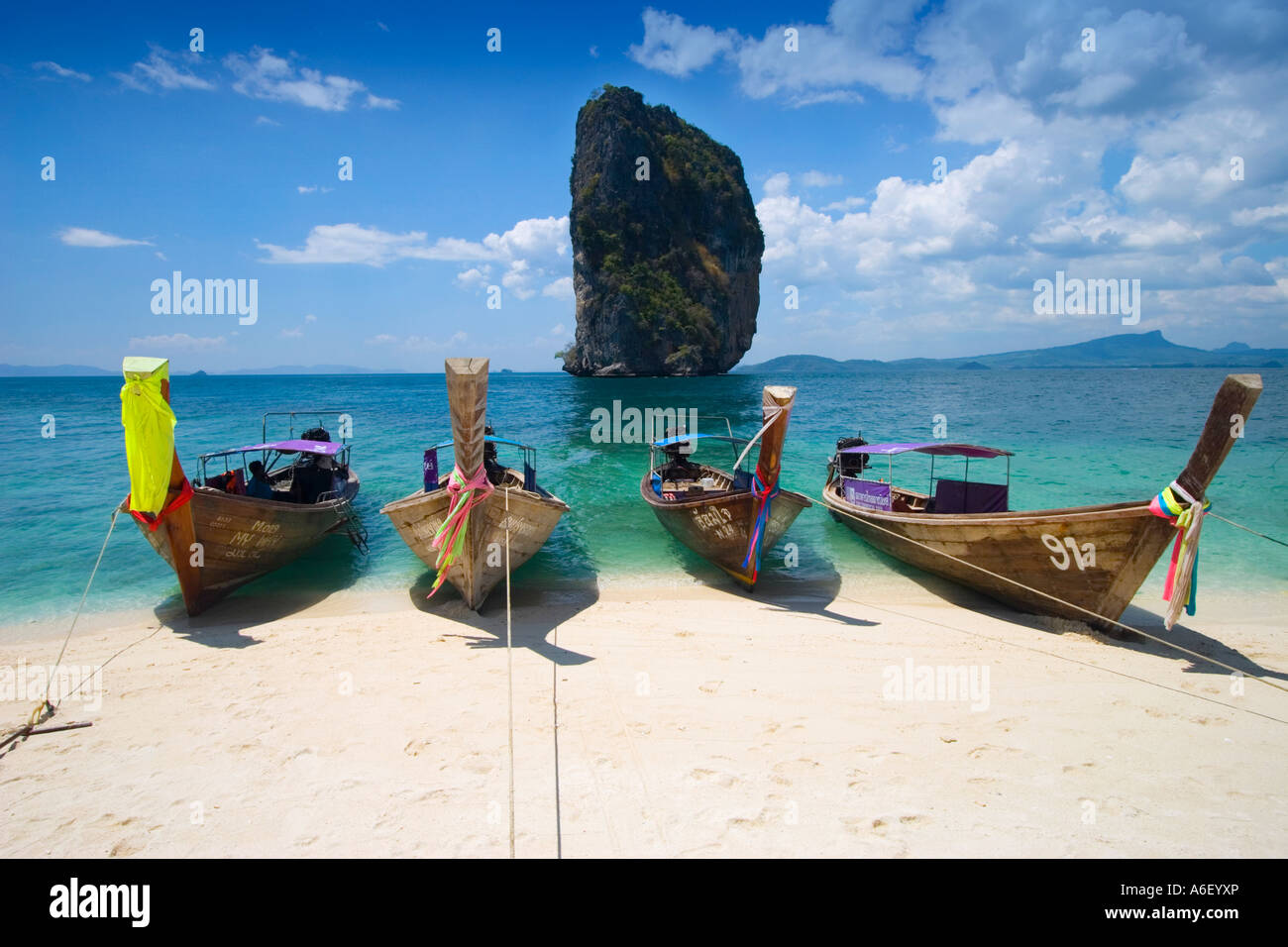 Koh Poda Beach Krabi Southern Thailand Stock Photo - Alamy