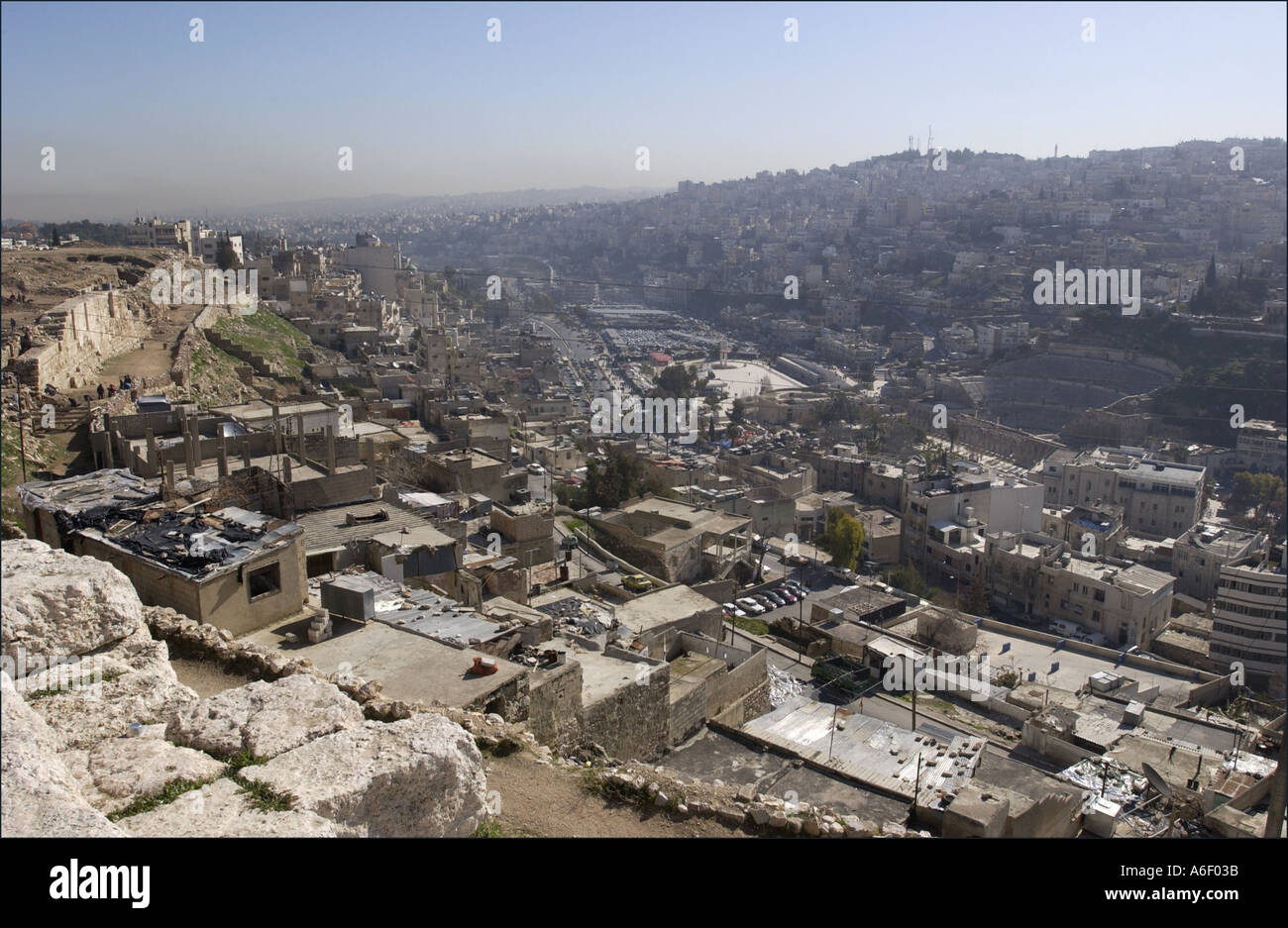 Amman capital of Jordan Stock Photo - Alamy