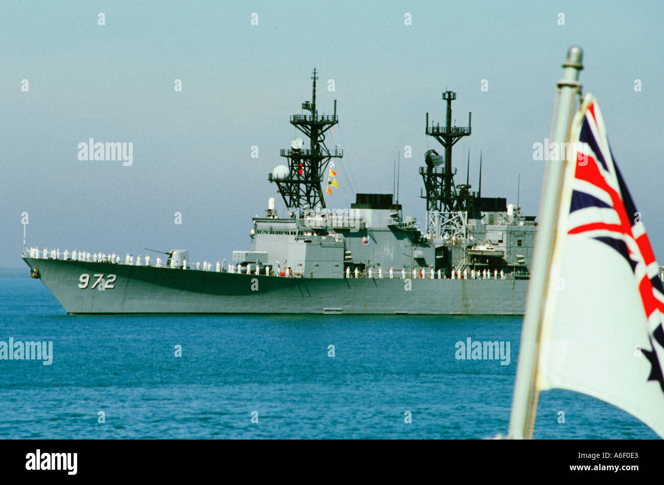 USS Oldendorf visits Darwin NT Australia Stock Photo - Alamy