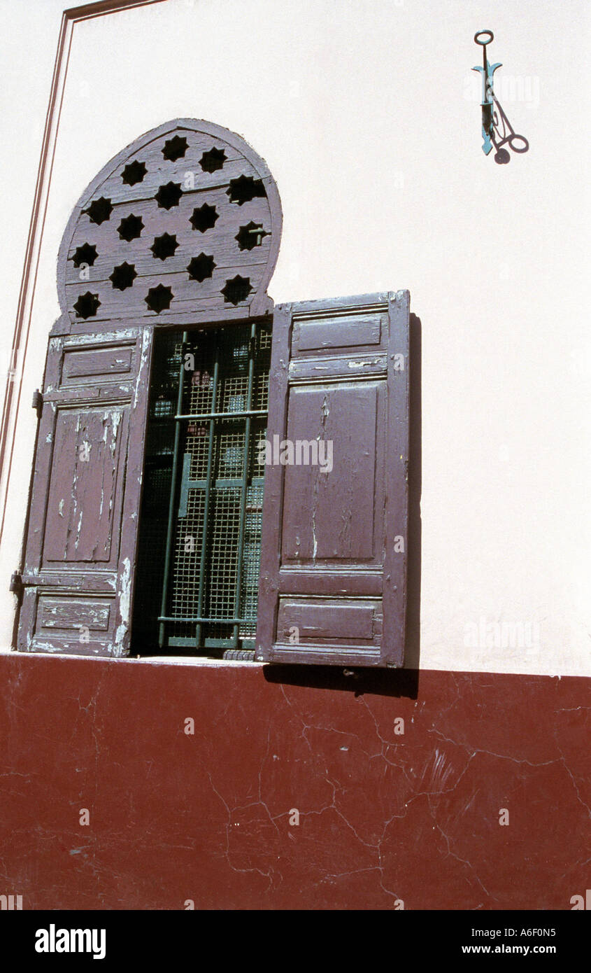 Typical window of a house Marrakesh Morocco Stock Photo - Alamy