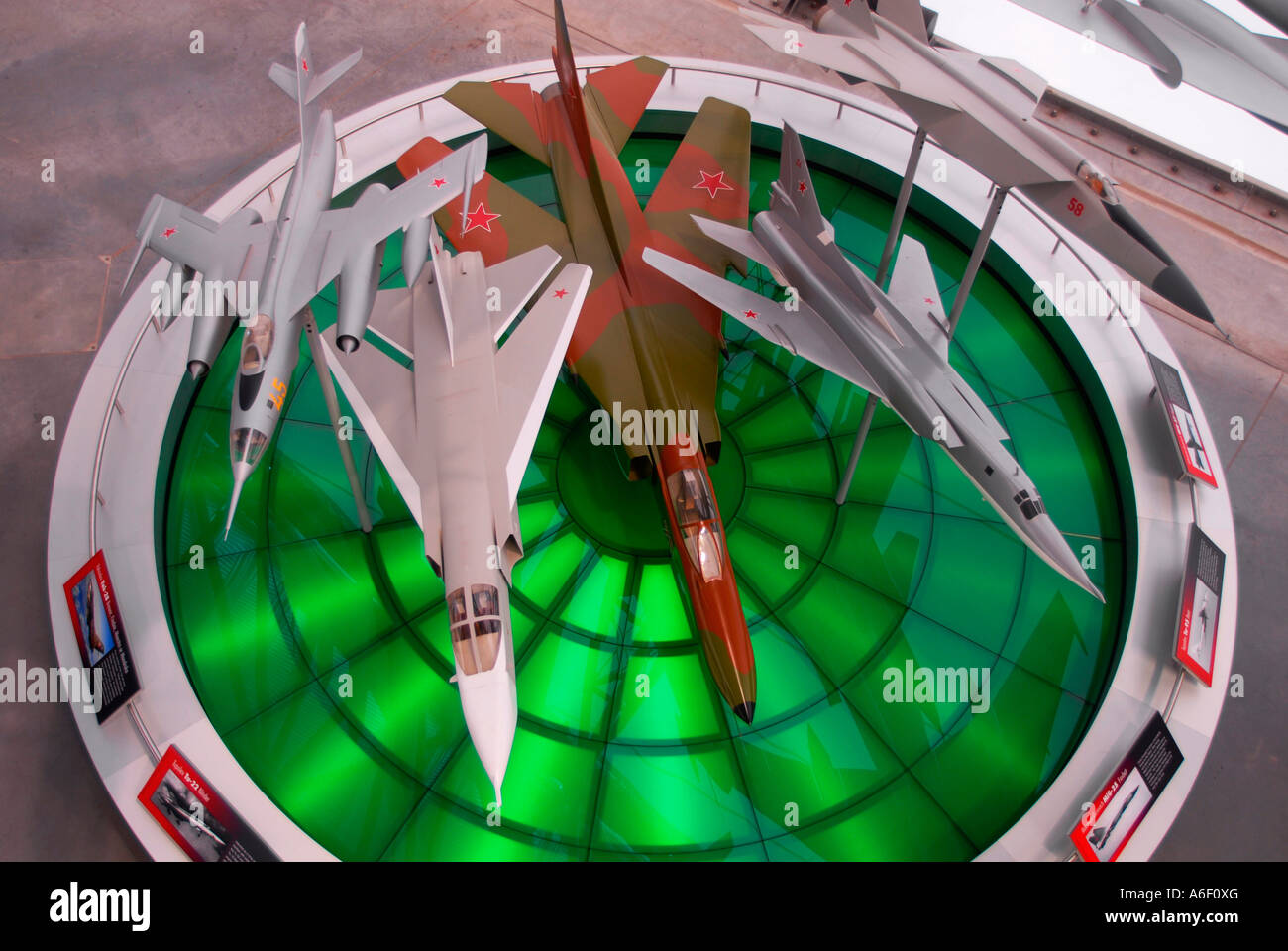 Scale models of Russian aircraft built by MOD scientists for ...