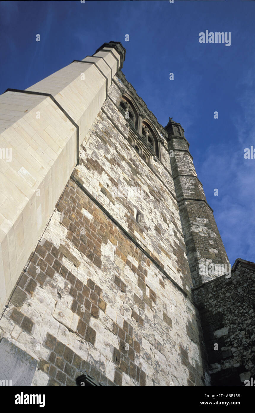 Tower of Farnham Church Stock Photo - Alamy