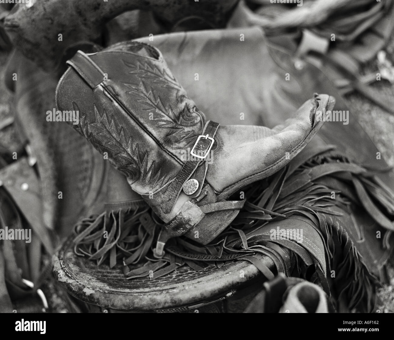 Worn leather b hi-res stock photography and images - Alamy