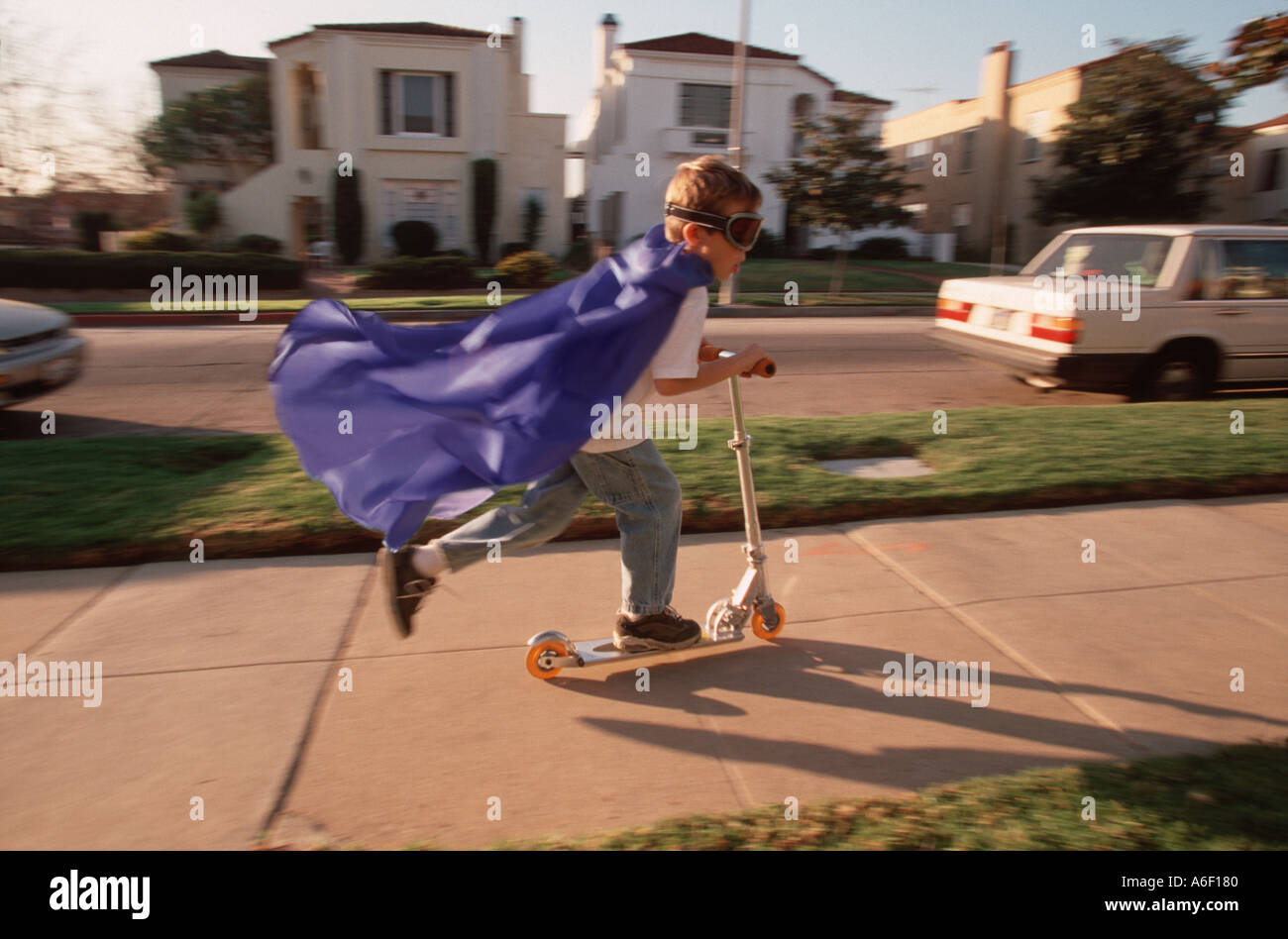 Scooter Children And 6 Years Old High Resolution Stock Photography and ...