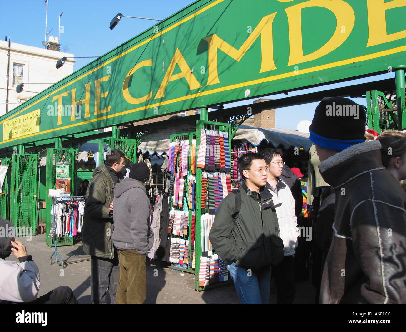 Camden Market, Chalk Farm Road, near Camden Lock, Camden Town, London ...