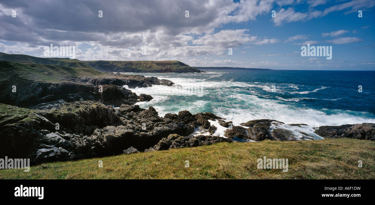 LOOKING WEST FROM MELVICH BAY PORTSKERRA TOWARDS STRATHY POINT NORTH ...