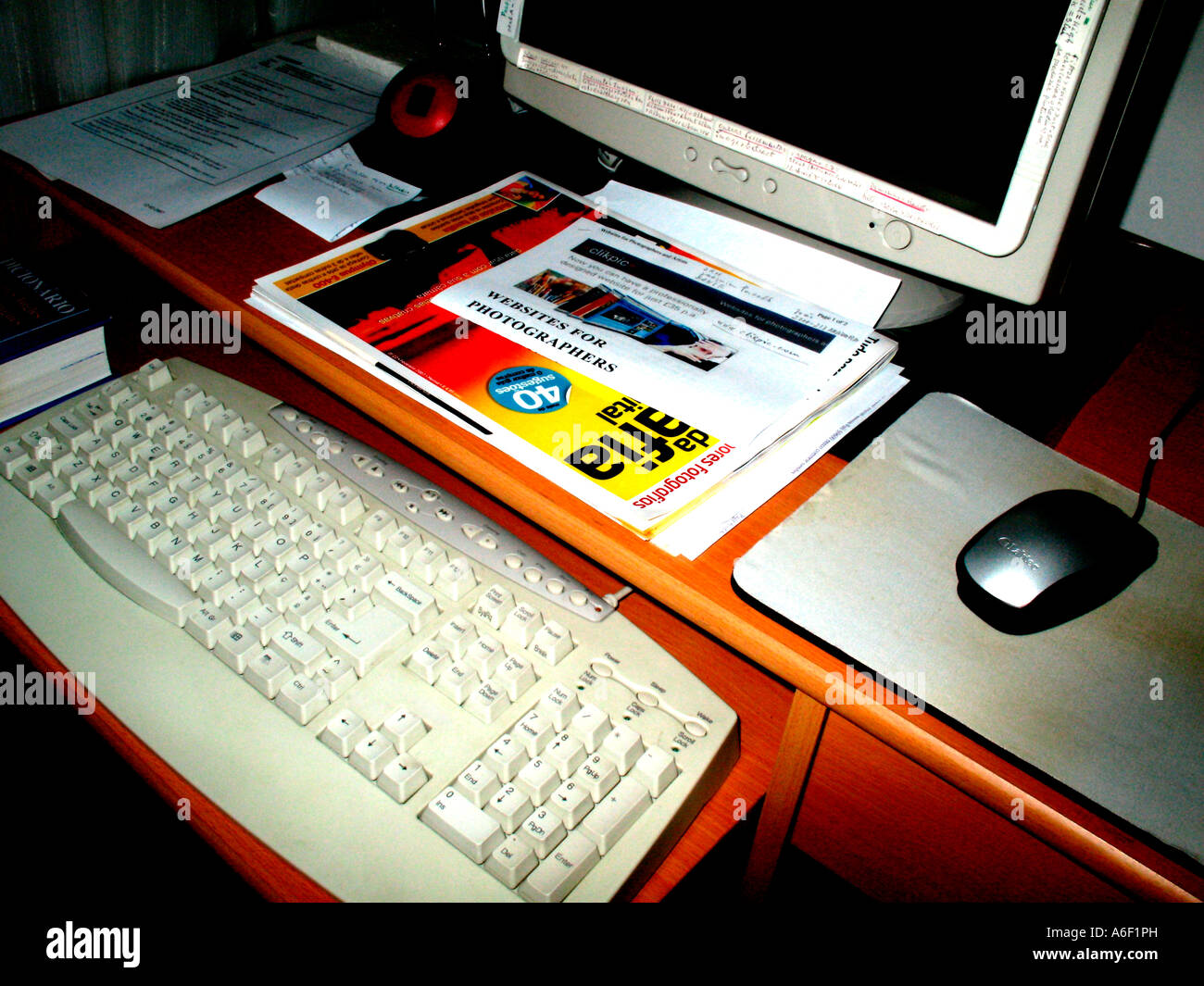 Keyboard of computer Stock Photo - Alamy