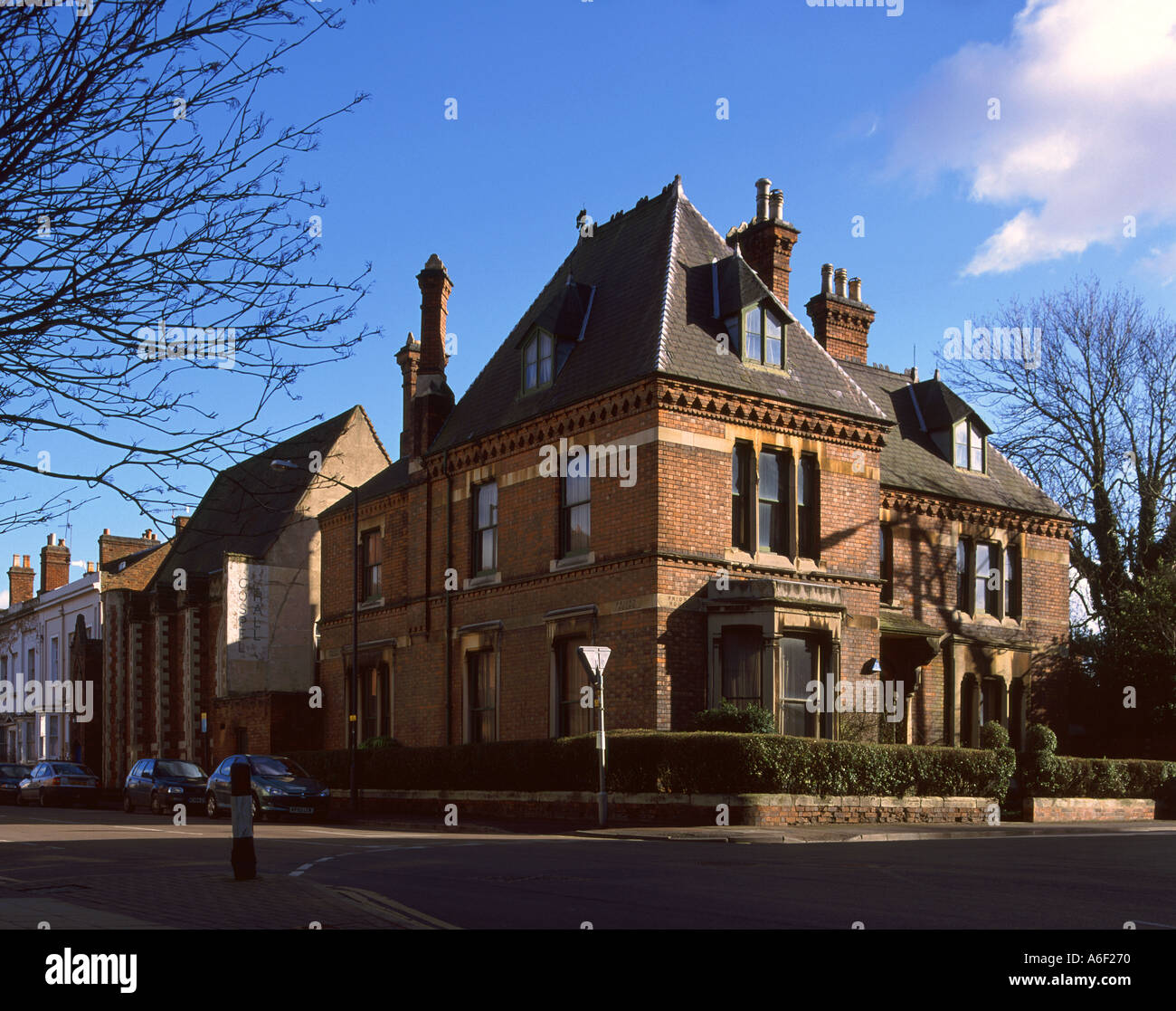 Priory House, Leamington Stock Photo - Alamy