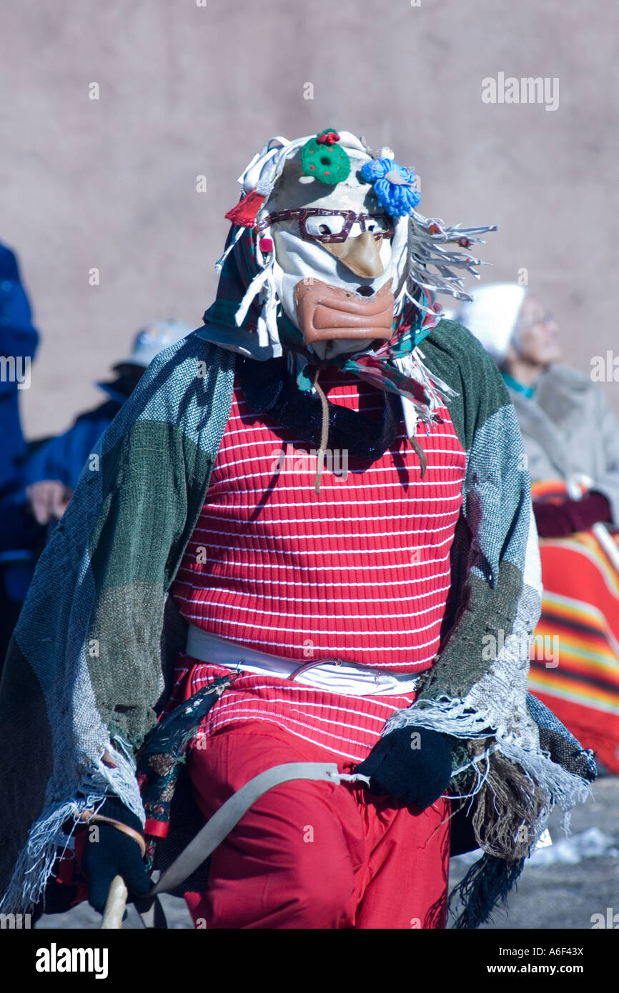 The Matachines dances preformed at Picuris Pueblo in New Mexico Stock ...