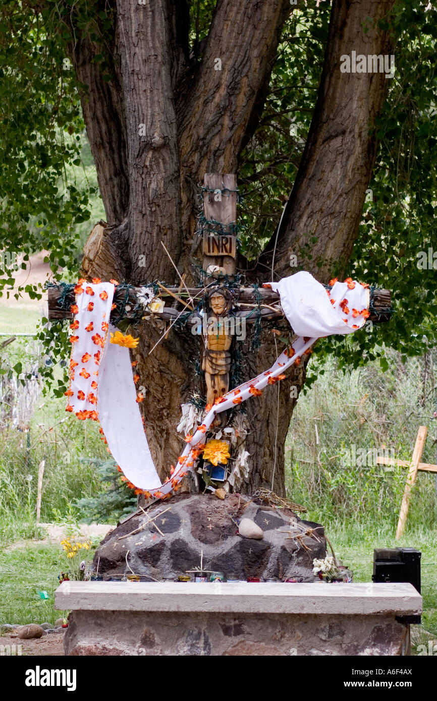 Santuario de Chimayo in Chimayo New Mexico was built in 1816. The ...