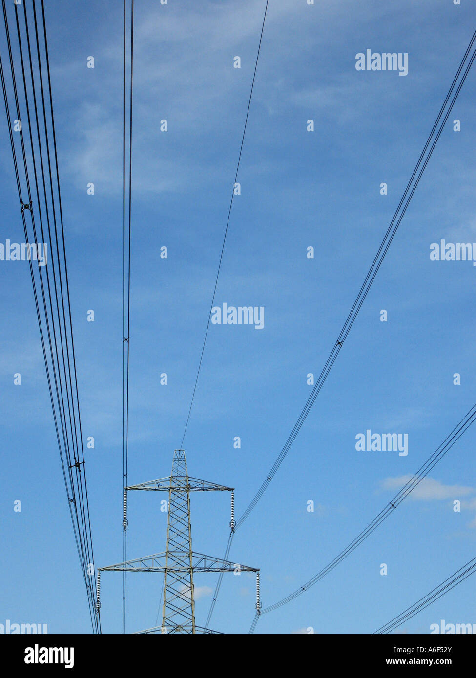 Transporting pylons hi-res stock photography and images - Alamy