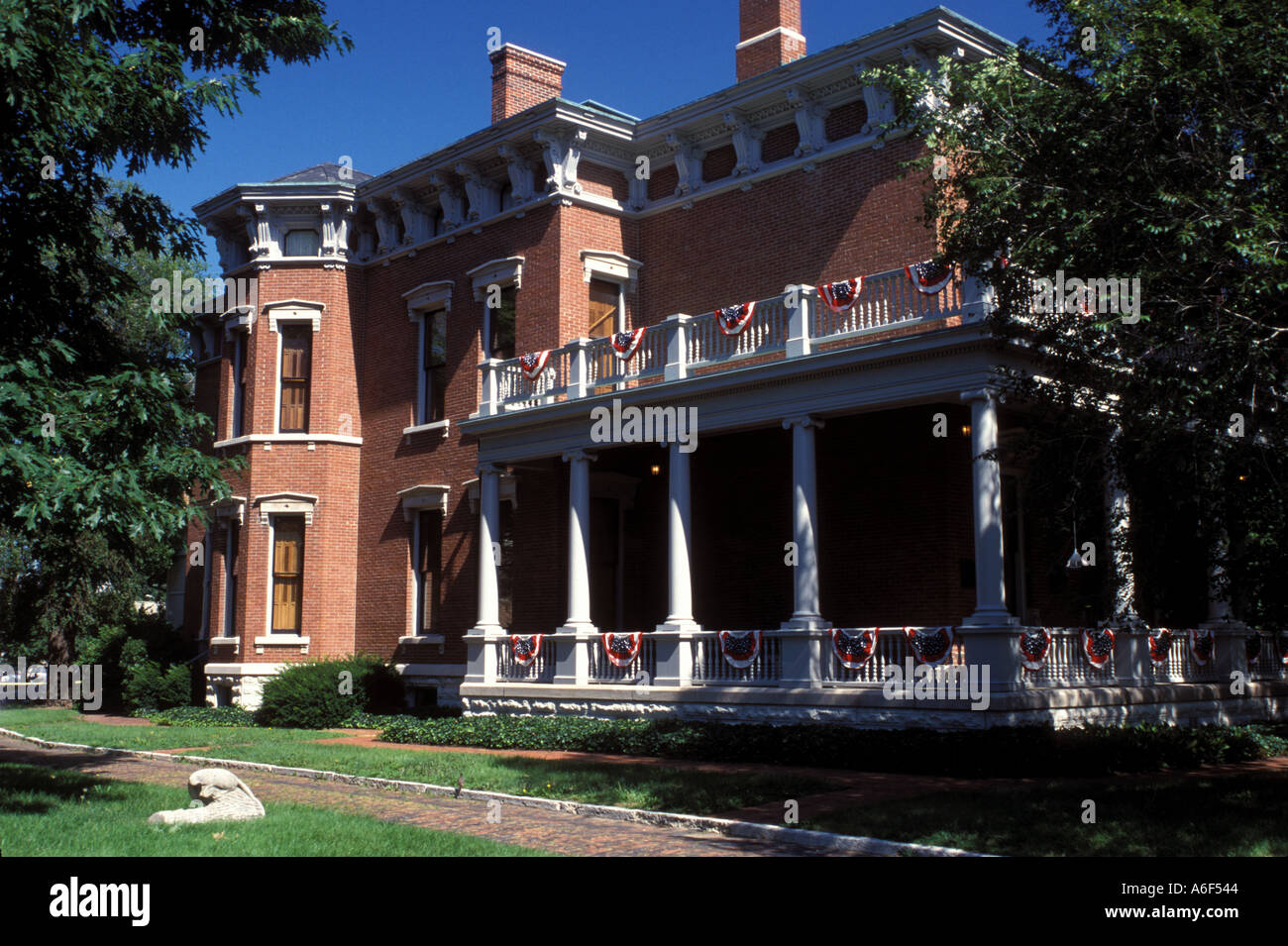 Historic indiana mansion hi-res stock photography and images - Alamy