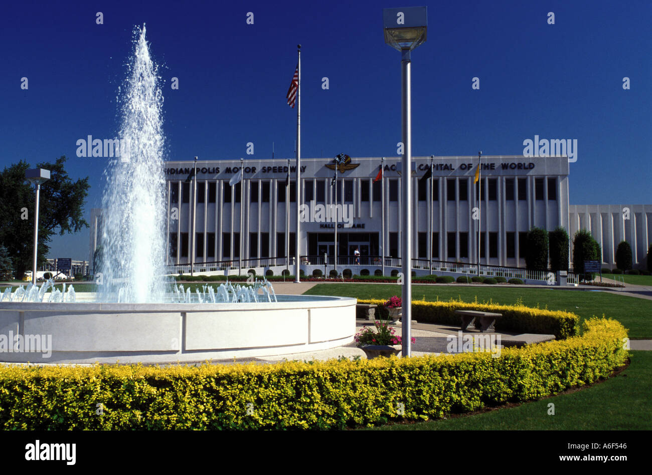 Indianapolis motor speedway hall of fame museum hi-res stock ...