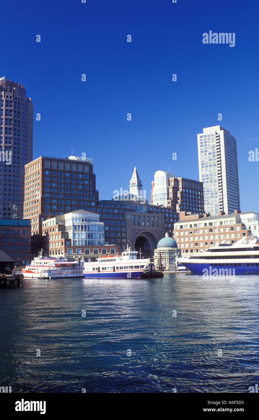 Boston skyline from inner hi-res stock photography and images - Alamy