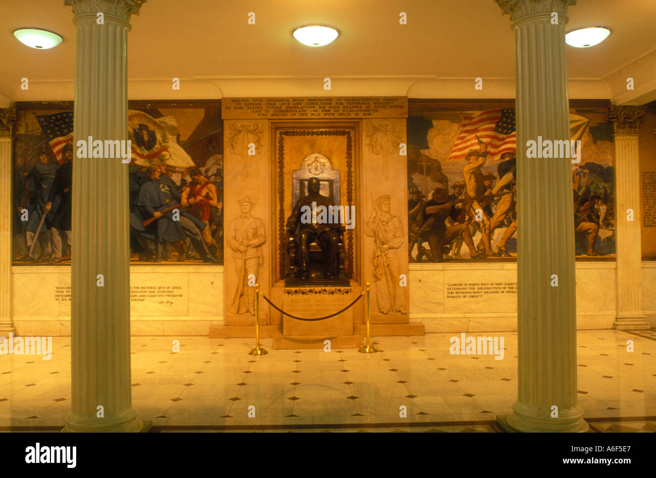 Interior of massachusetts state house hi-res stock photography and ...