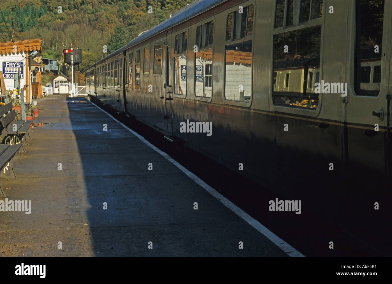 Dean Forest Railway Forest Of Dean Gloucestershire England Stock Photo ...
